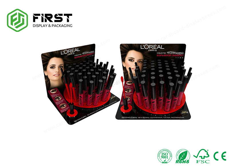 Kotak Tampilan Meja Kustom Kosmetik Karton PDQ Counter Display Stand ...